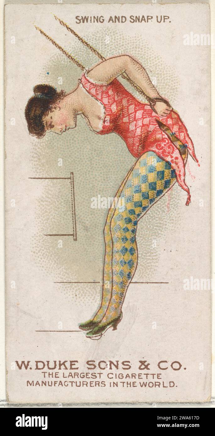 Swing and Snap Up, from the Gymnastic Exercises series (N77) for Duke ...