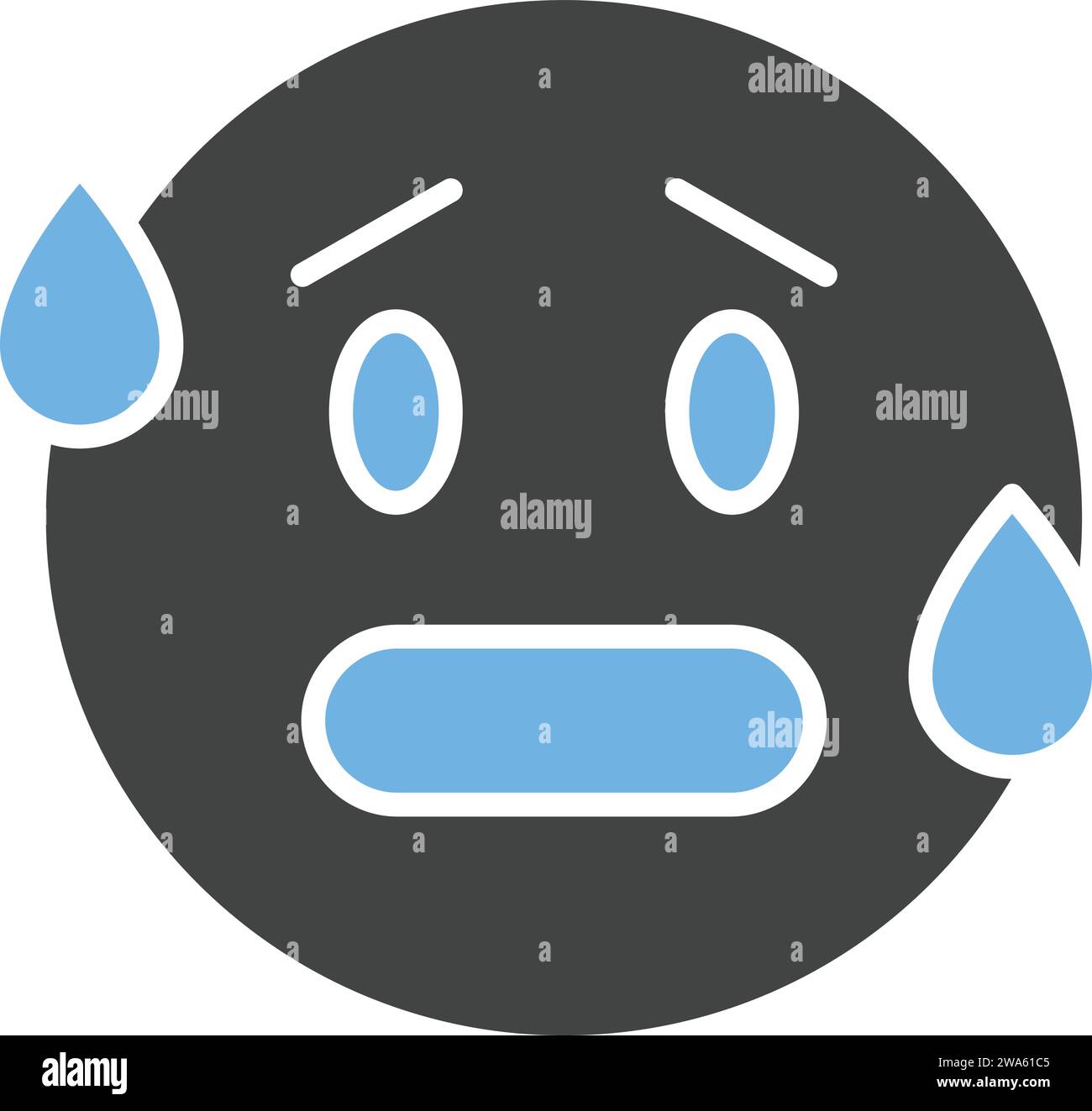 Hot Face icon vector image Stock Vector Image & Art - Alamy