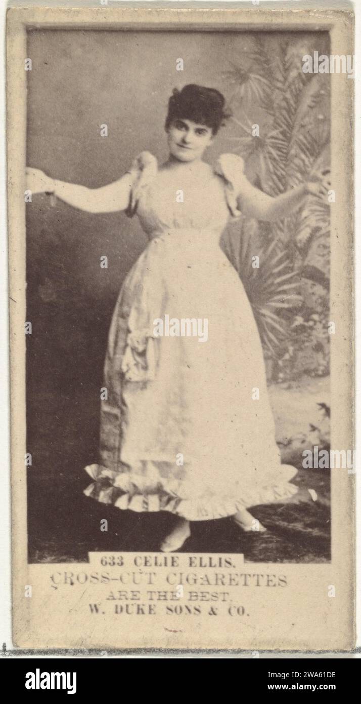 Card Number 633, Celia Ellis, from the Actors and Actresses series ...