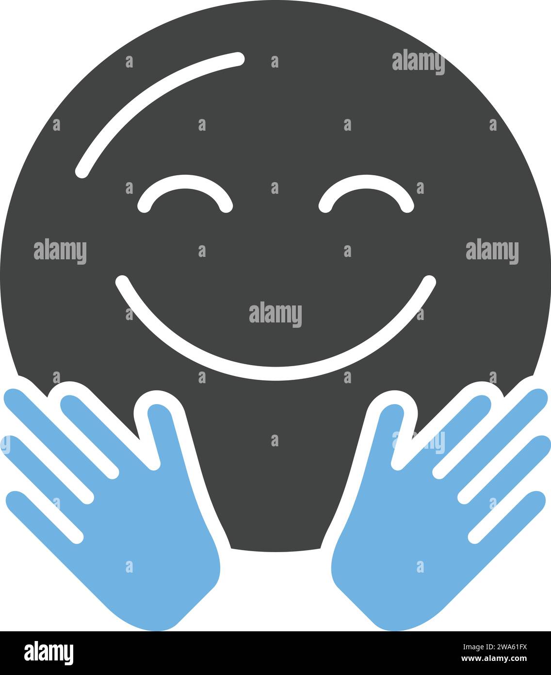 Hugging emoji hi-res stock photography and images - Alamy