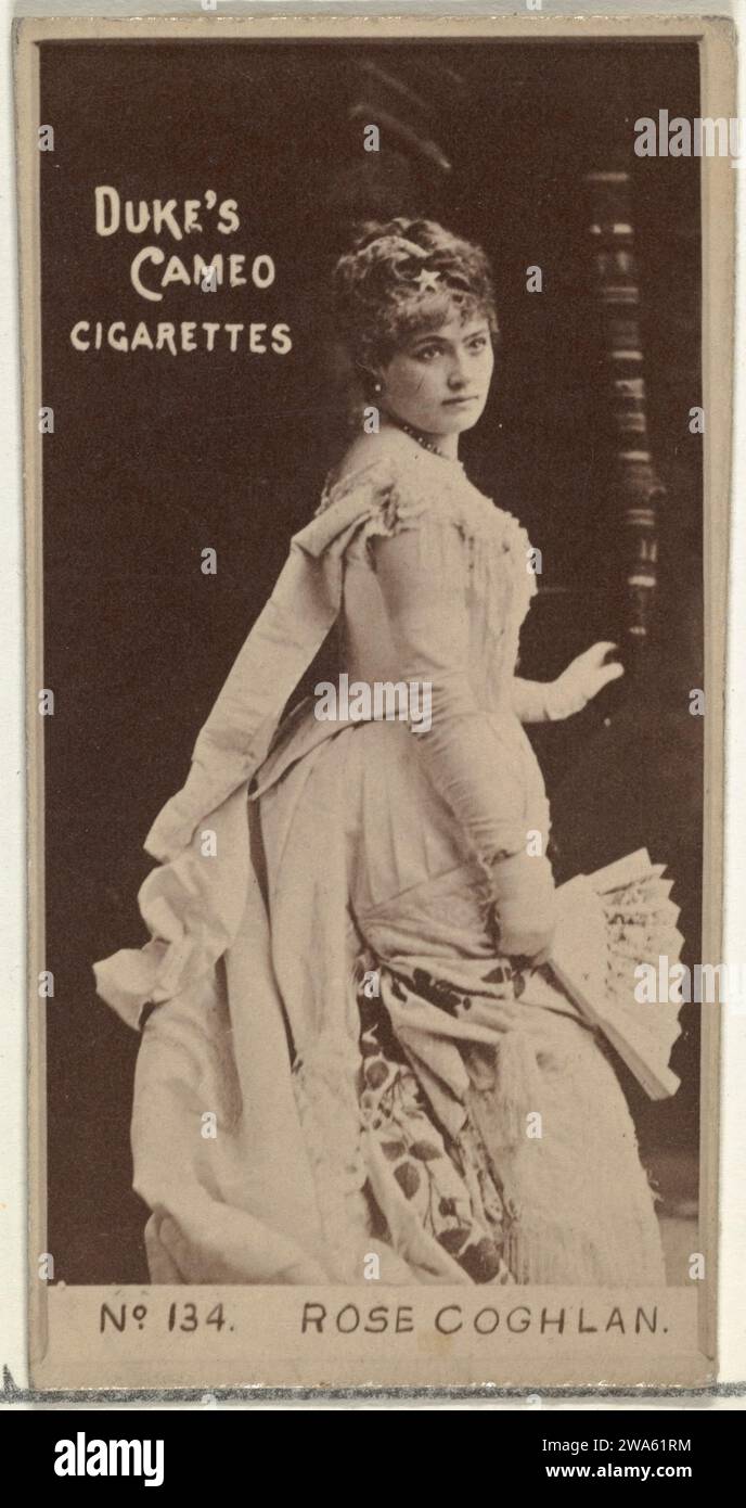 Card Number 134, Rose Coghlan, from the Actors and Actresses series ...