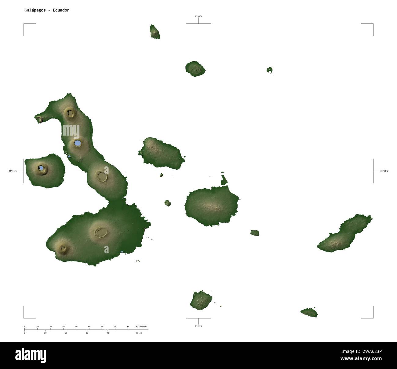 Shape of a Pale colored elevation map with lakes and rivers of the ...