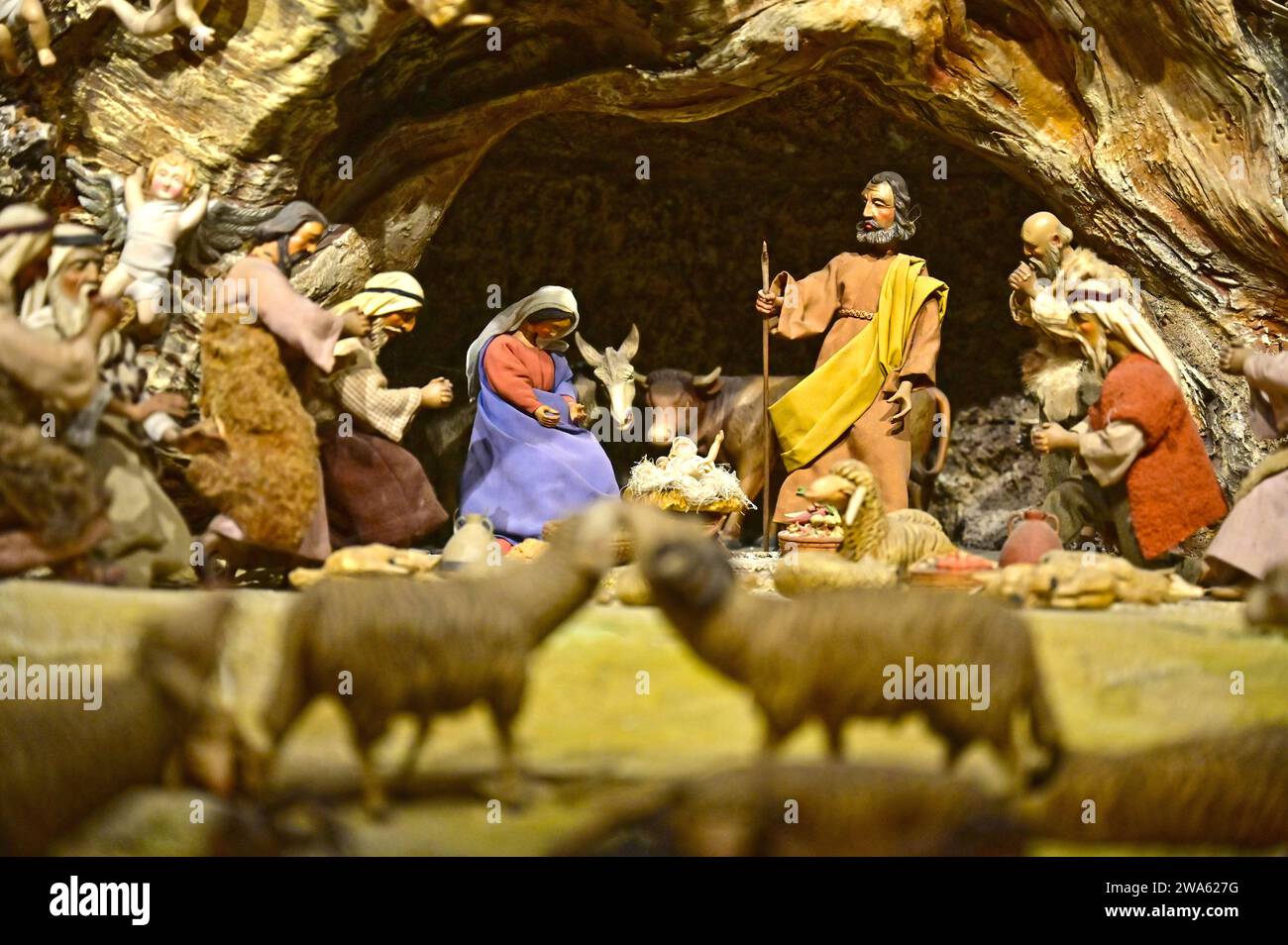 Nativity scene maker hi-res stock photography and images - Alamy
