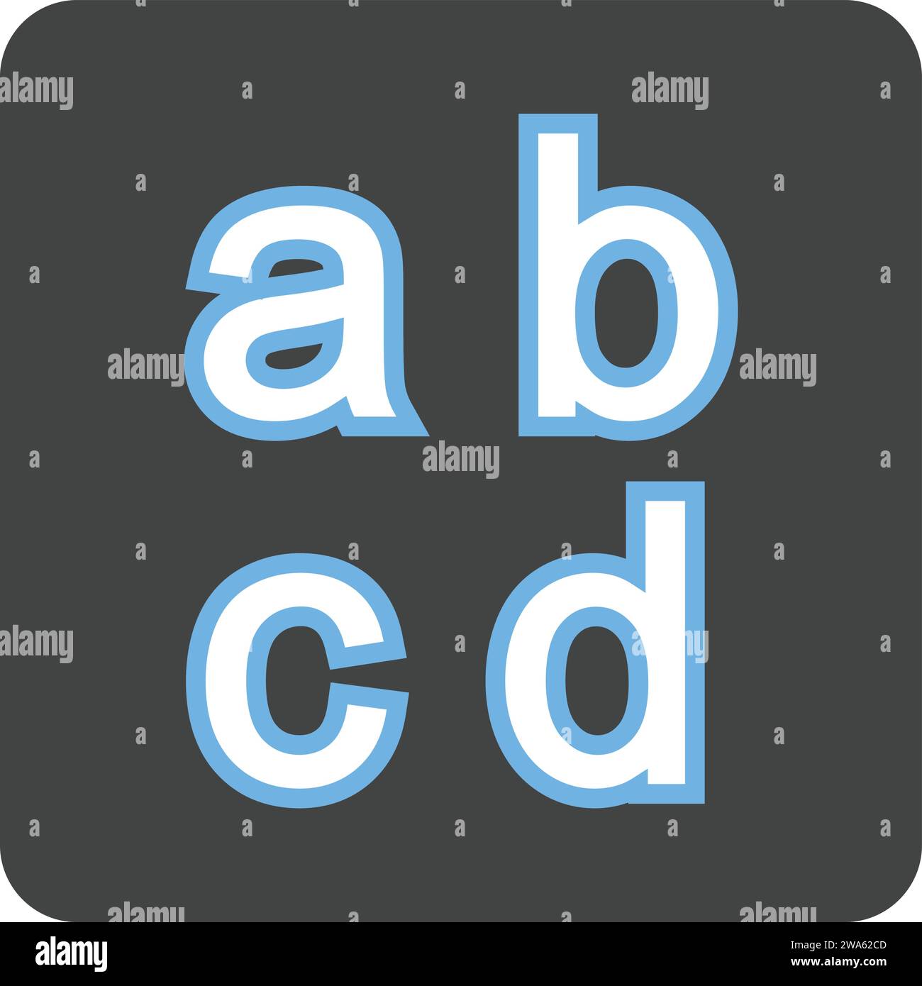 Input Latin Lowercase icon vector image Stock Vector Image & Art - Alamy