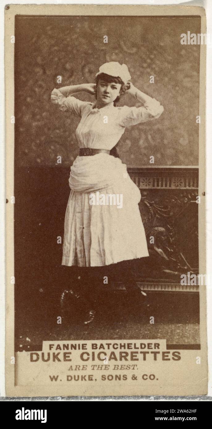 Fannie Batchelder, from the Actors and Actresses series (N145-7) issued ...