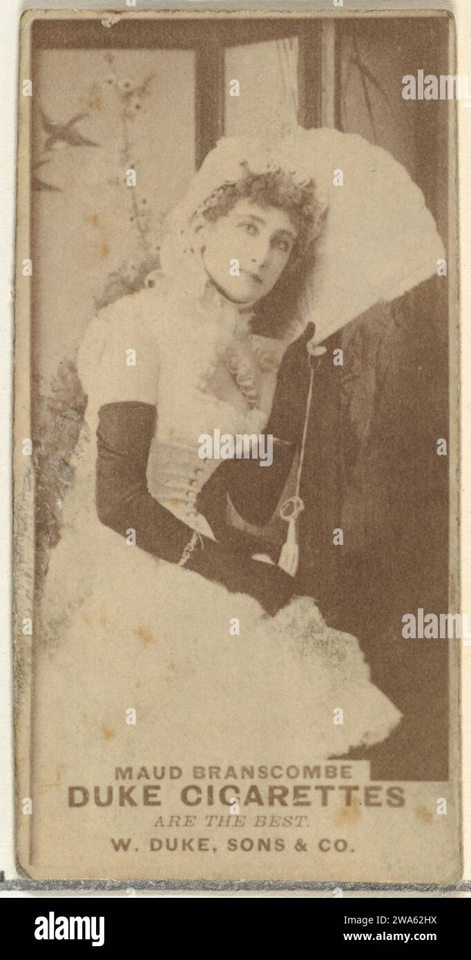 Maud Branscombe, from the Actors and Actresses series (N145-7) issued ...