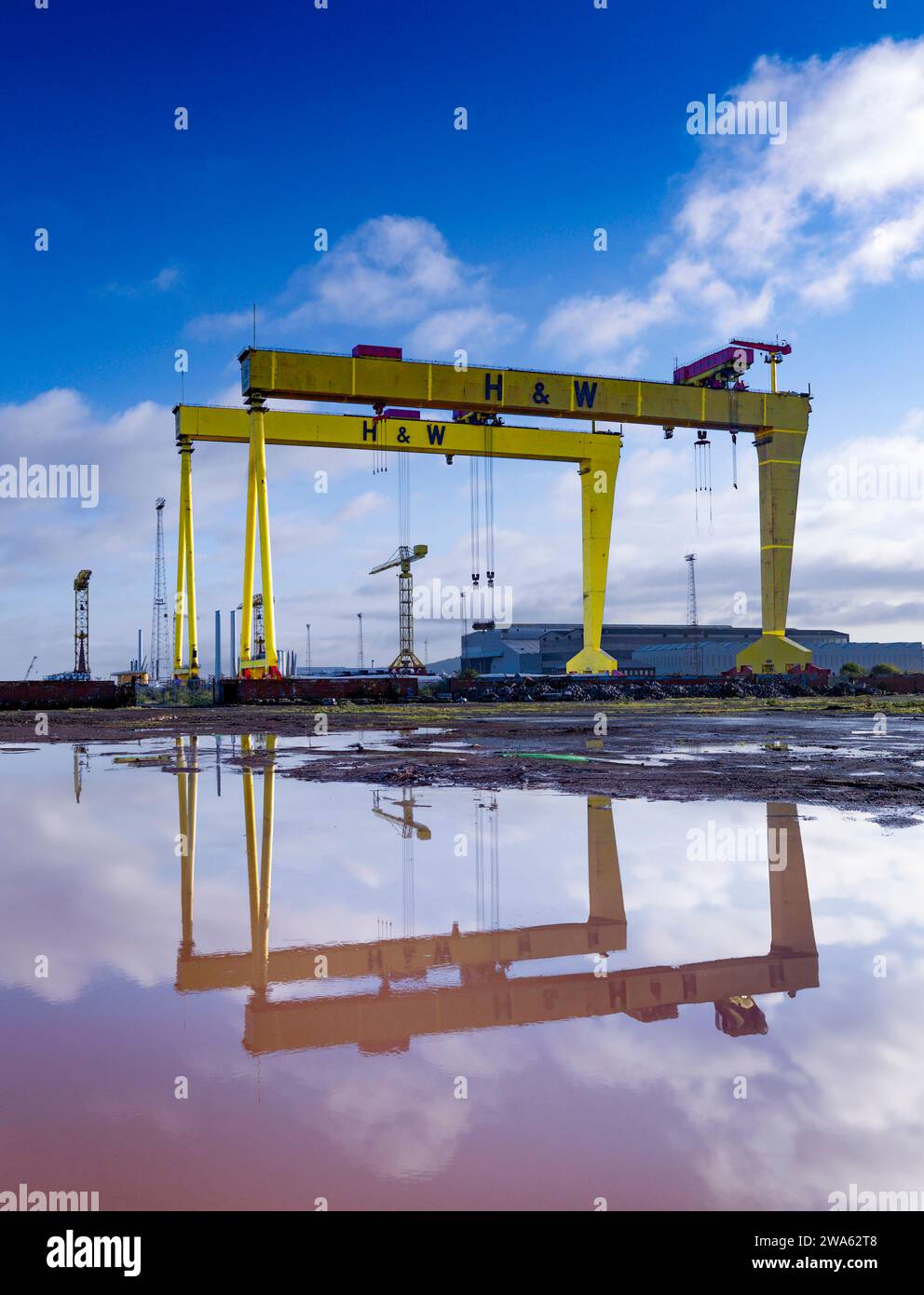 Harland & Wolff Shipyard, Belfast, Northern Ireland Stock Photo - Alamy