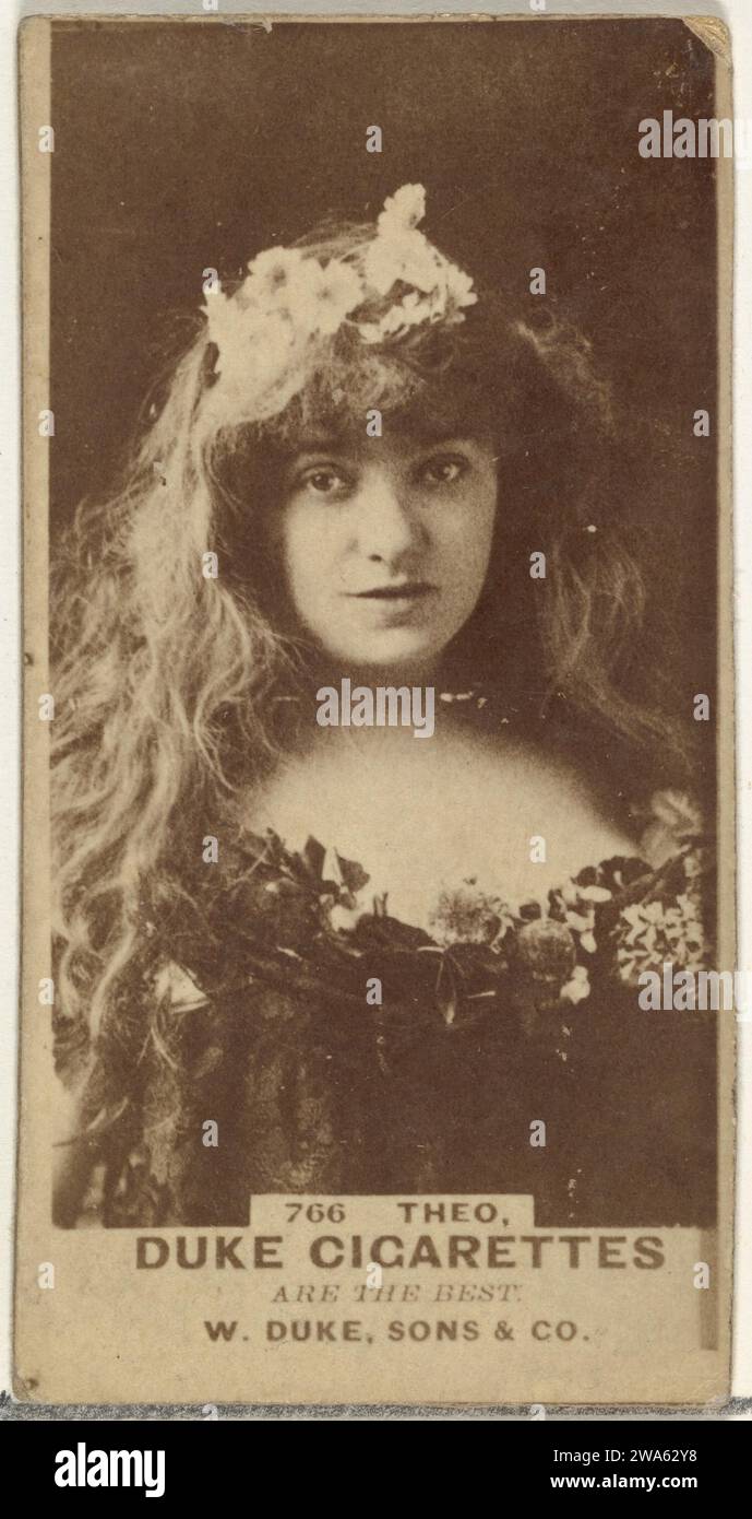 Card Number 766, Theo, from the Actors and Actresses series (N145-7 ...