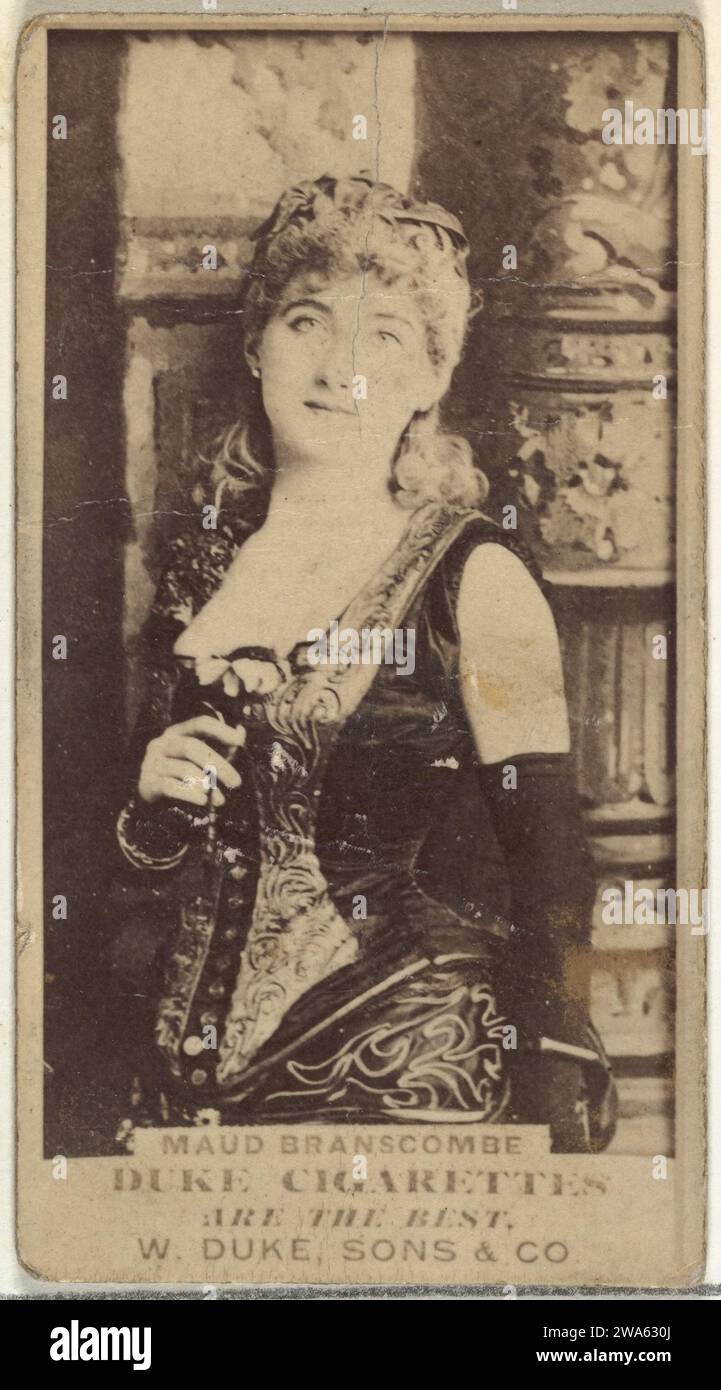 Maud Branscombe, from the Actors and Actresses series (N145-7) issued ...