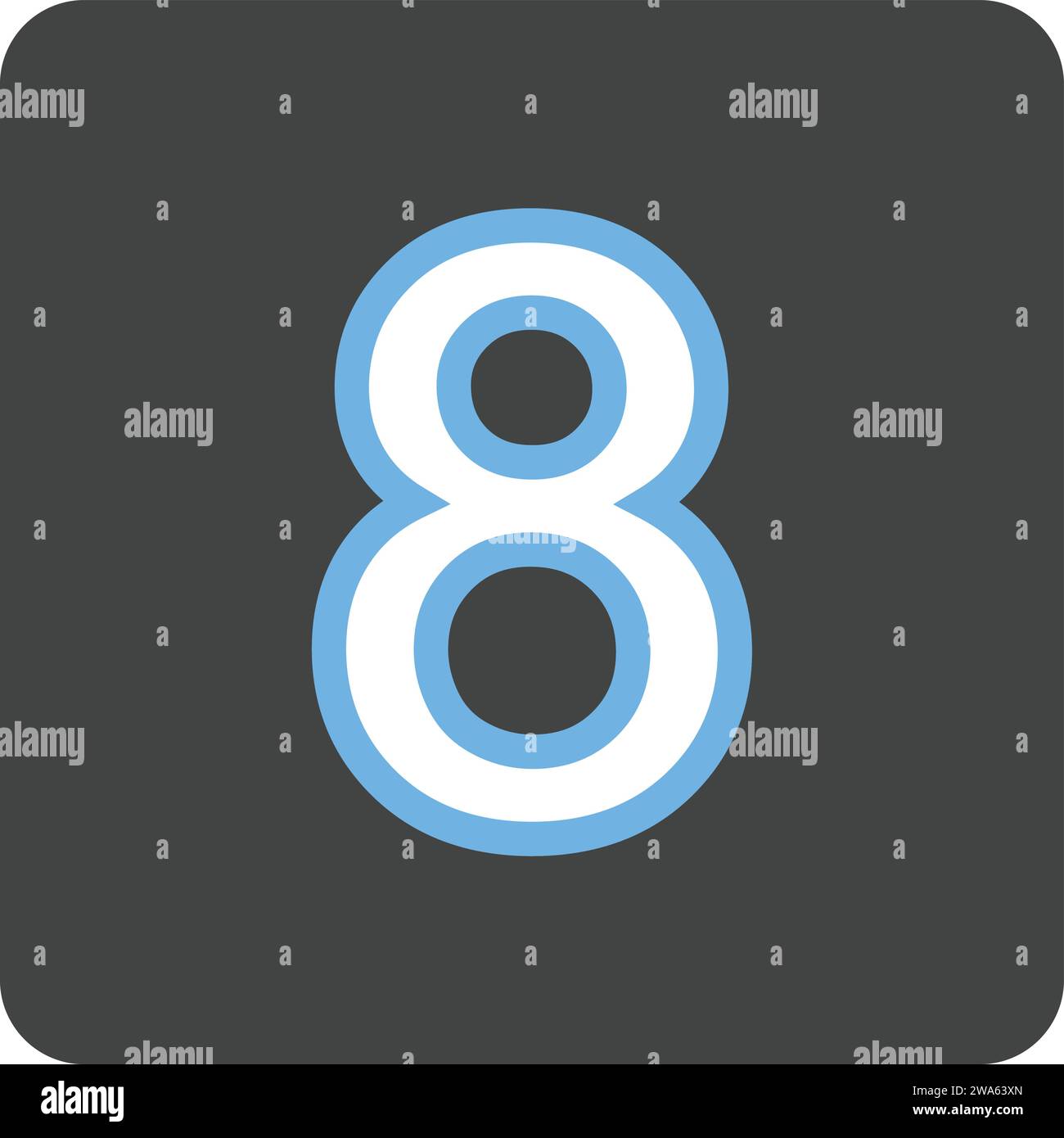 Keycap 8 Stock Vector Images - Alamy