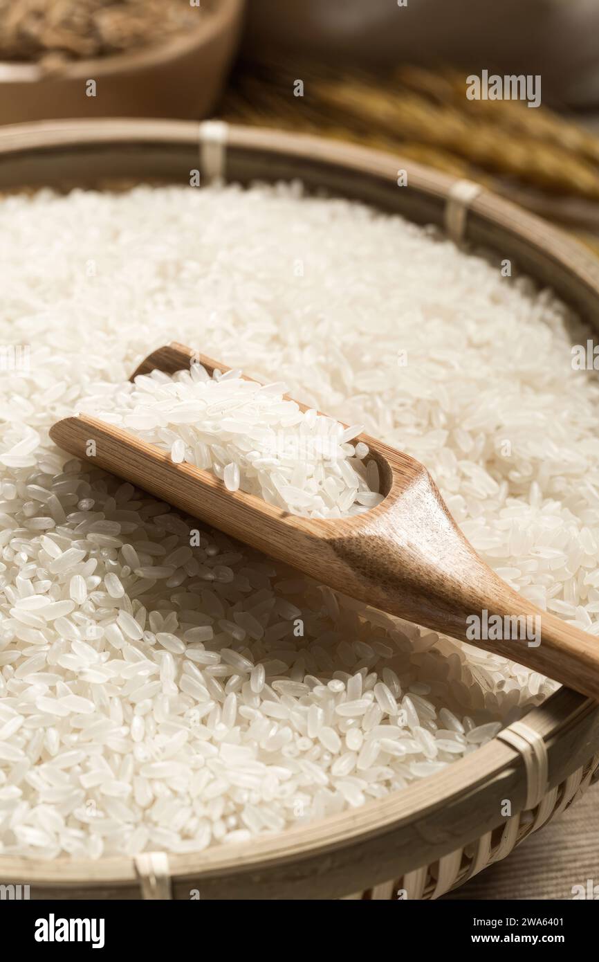 Image of Asian Rice Stock Photo - Alamy
