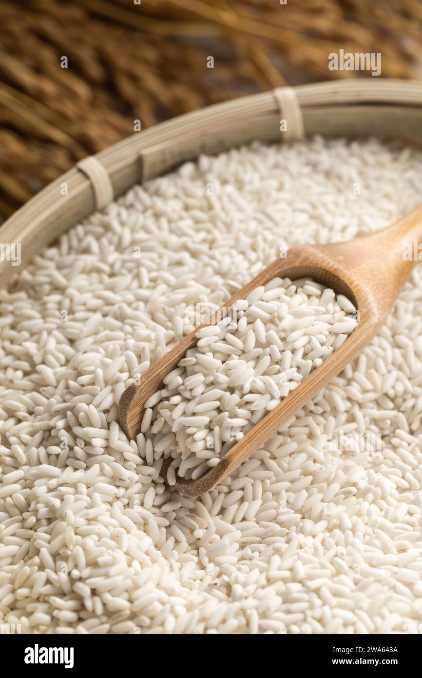 Image of Asian Rice Stock Photo - Alamy
