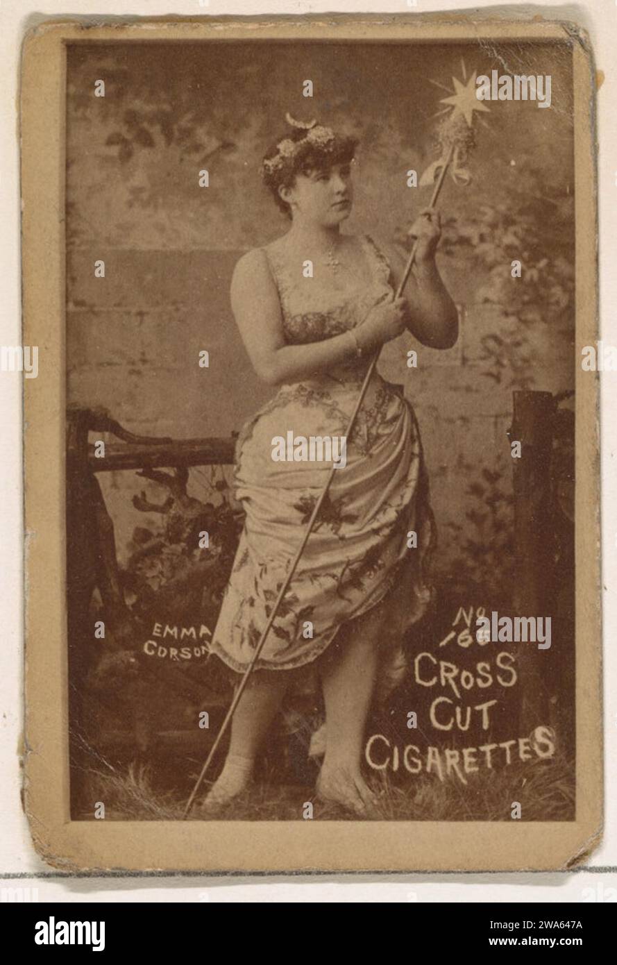 Card Number 165, Emma Corson, from the Actors and Actresses series ...