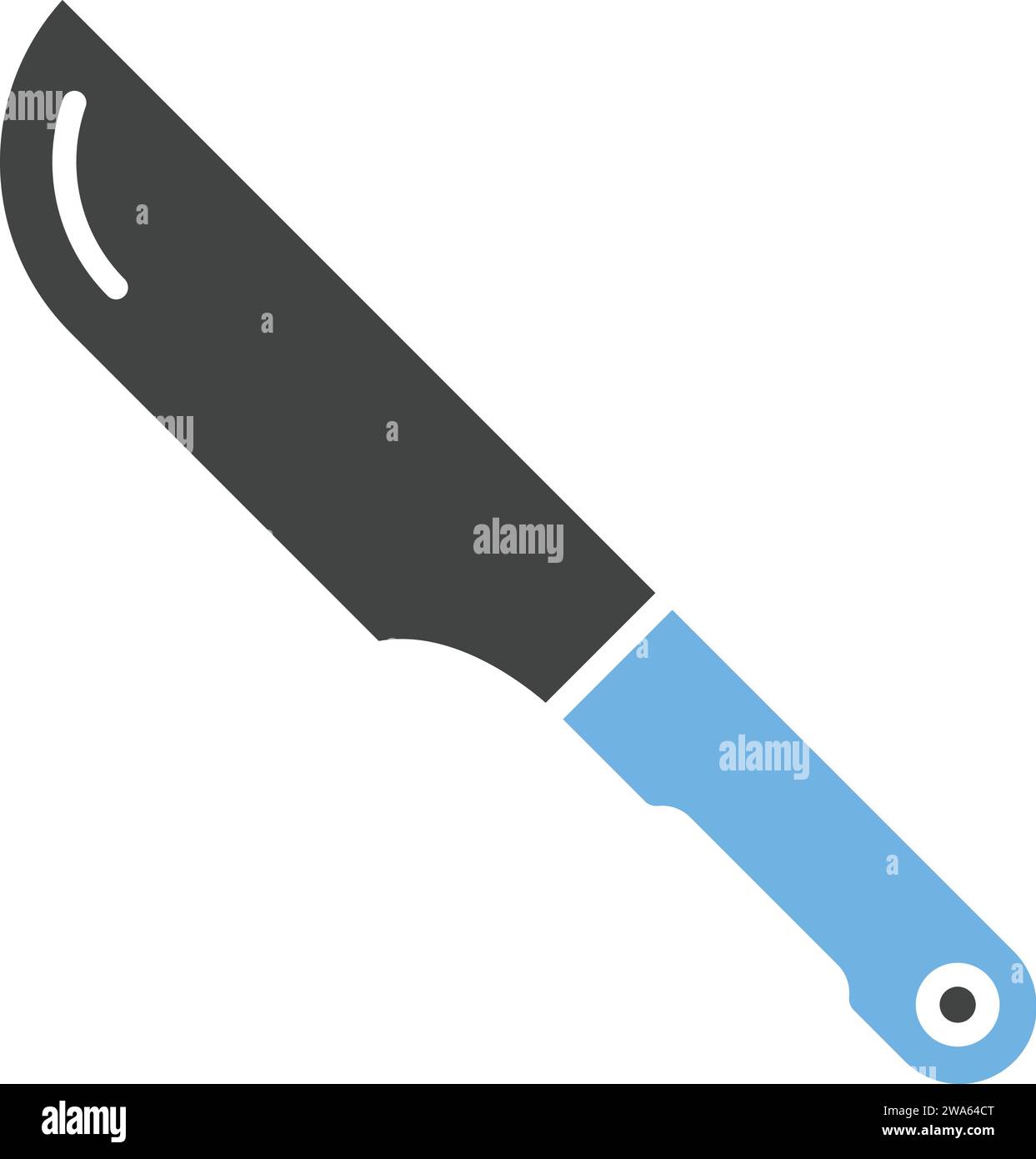 Kitchen Knife icon vector image Stock Vector Image & Art - Alamy