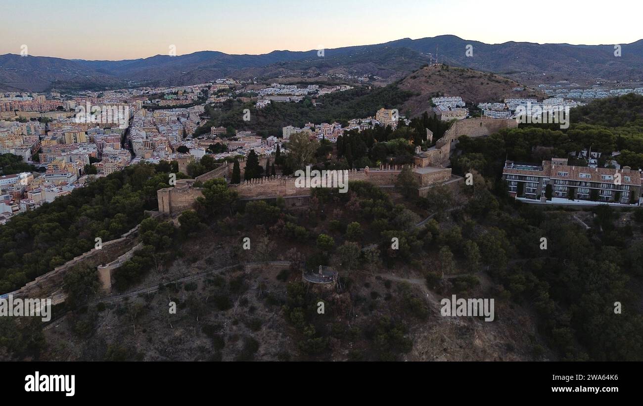 Castillo gibralfaro view hi-res stock photography and images - Alamy