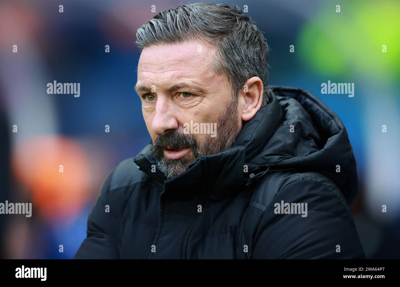 Kilmarnock manager Derek McInnes before the cinch Premiership match at ...