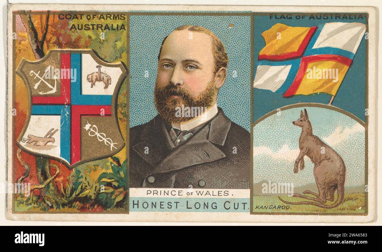Prince of Wales, Australia, from the Rulers, Flags, and Coats of Arms ...