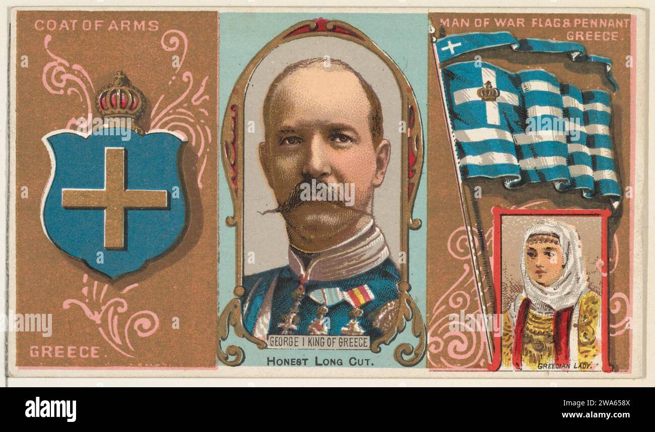 George i king of greece hi-res stock photography and images - Alamy