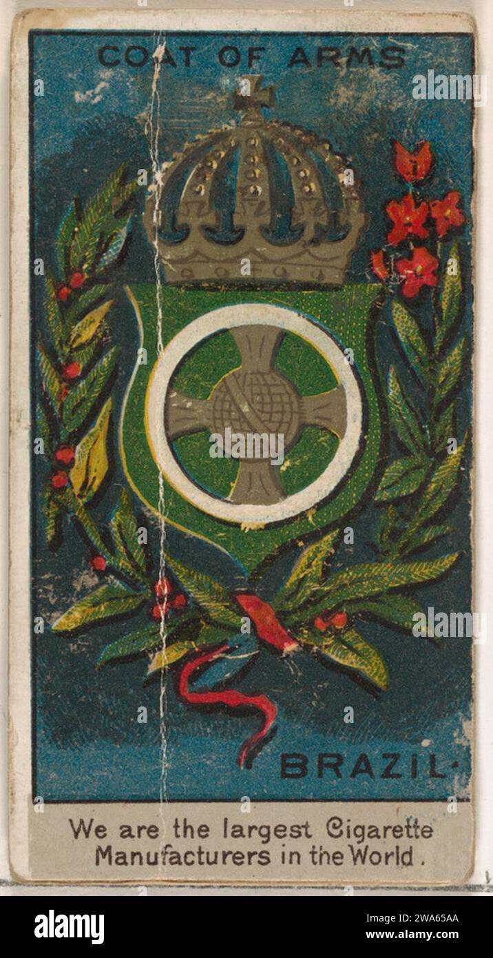 Pedro II, Emperor of Brazil, from the Rulers, Flags, and Coats of Arms ...
