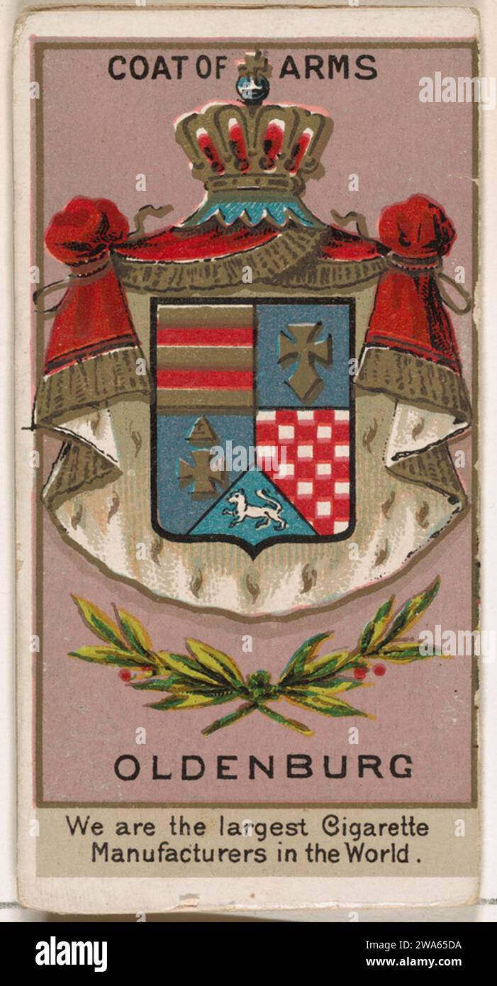 Count von Moltke of Oldenburg, from the Rulers, Flags, and Coats of ...