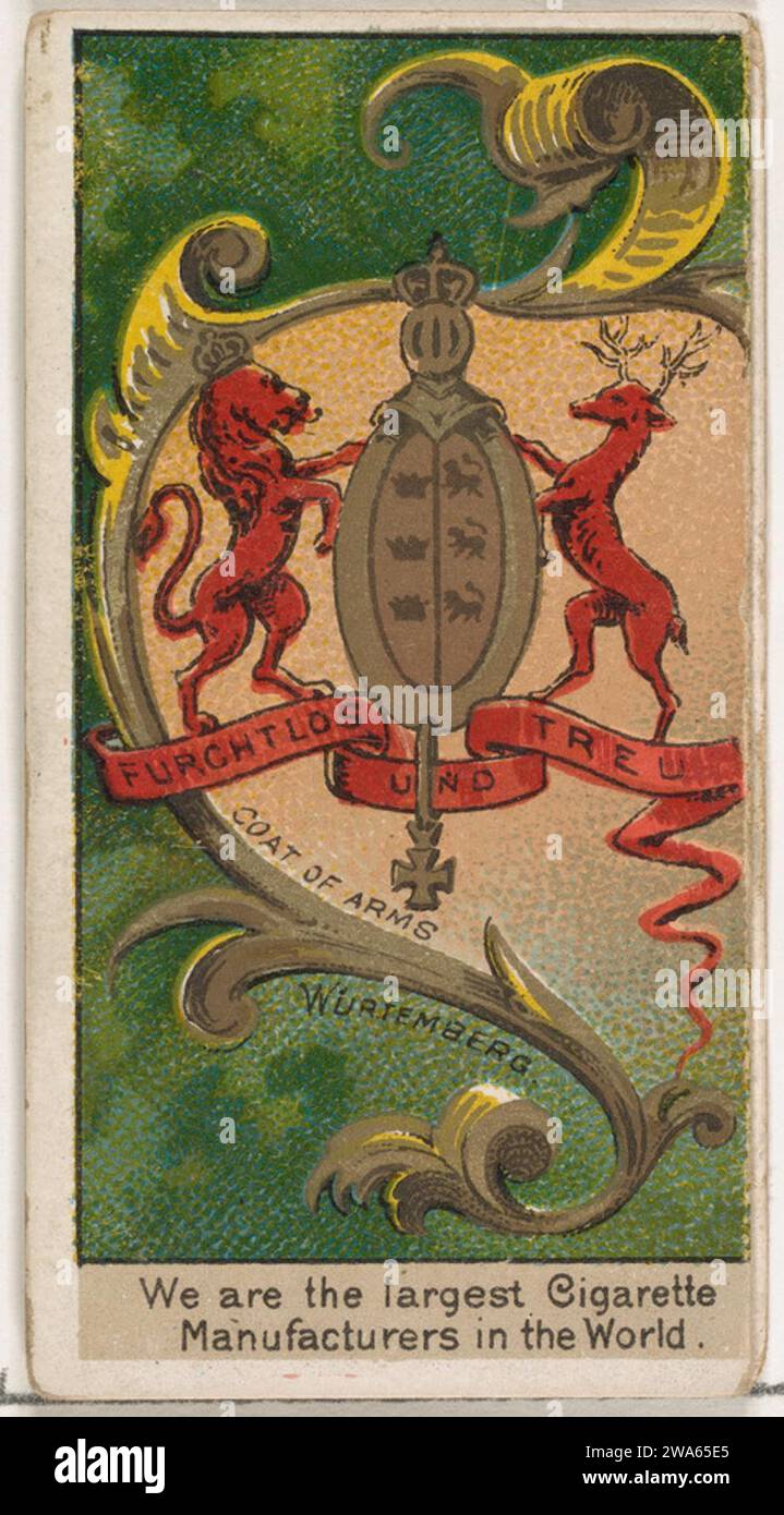 Charles I, King of Wurttemberg, from the Rulers, Flags, and Coats of ...