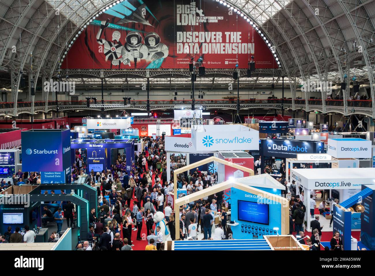 Big Data London conference software exhibits at London Kensington ...