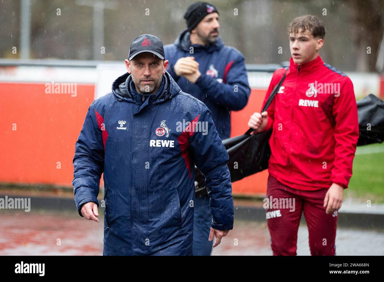 Andr? Pawlak (1. FC K?ln, Trainer). Trainingsauftakt des 1. FC K?ln, am 02.01.2024 ...