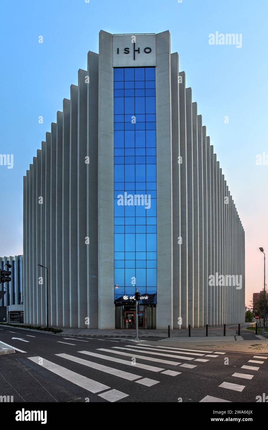 Office building part of ISHO development in downtown Timisoara, Romania ...