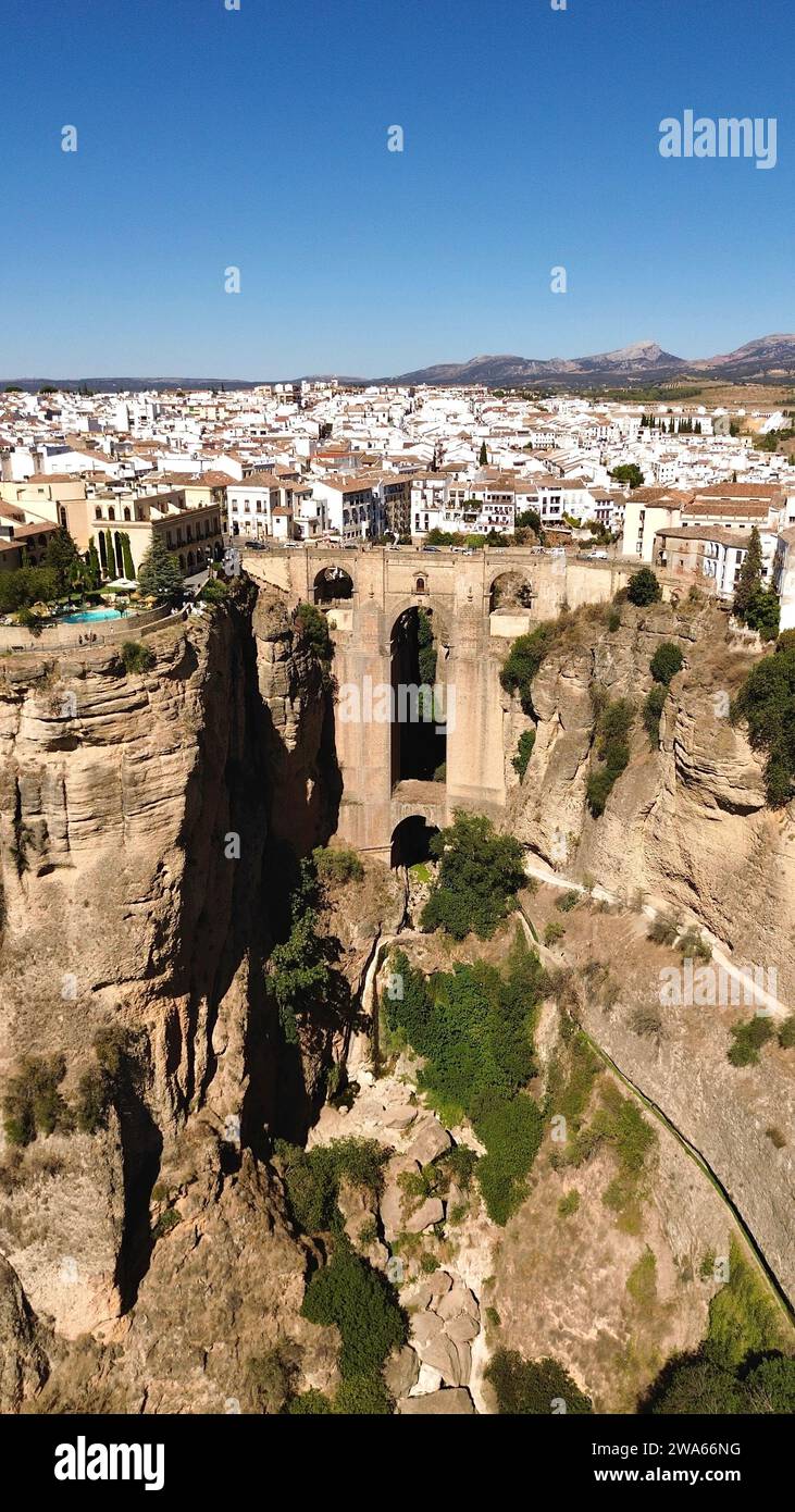 Aerial view ronda spain hi-res stock photography and images - Alamy