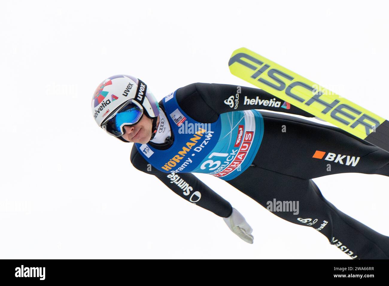 Simon Ammann (Schweiz), AUT, Bergiselspringen, 72. Vierschanzentournee ...