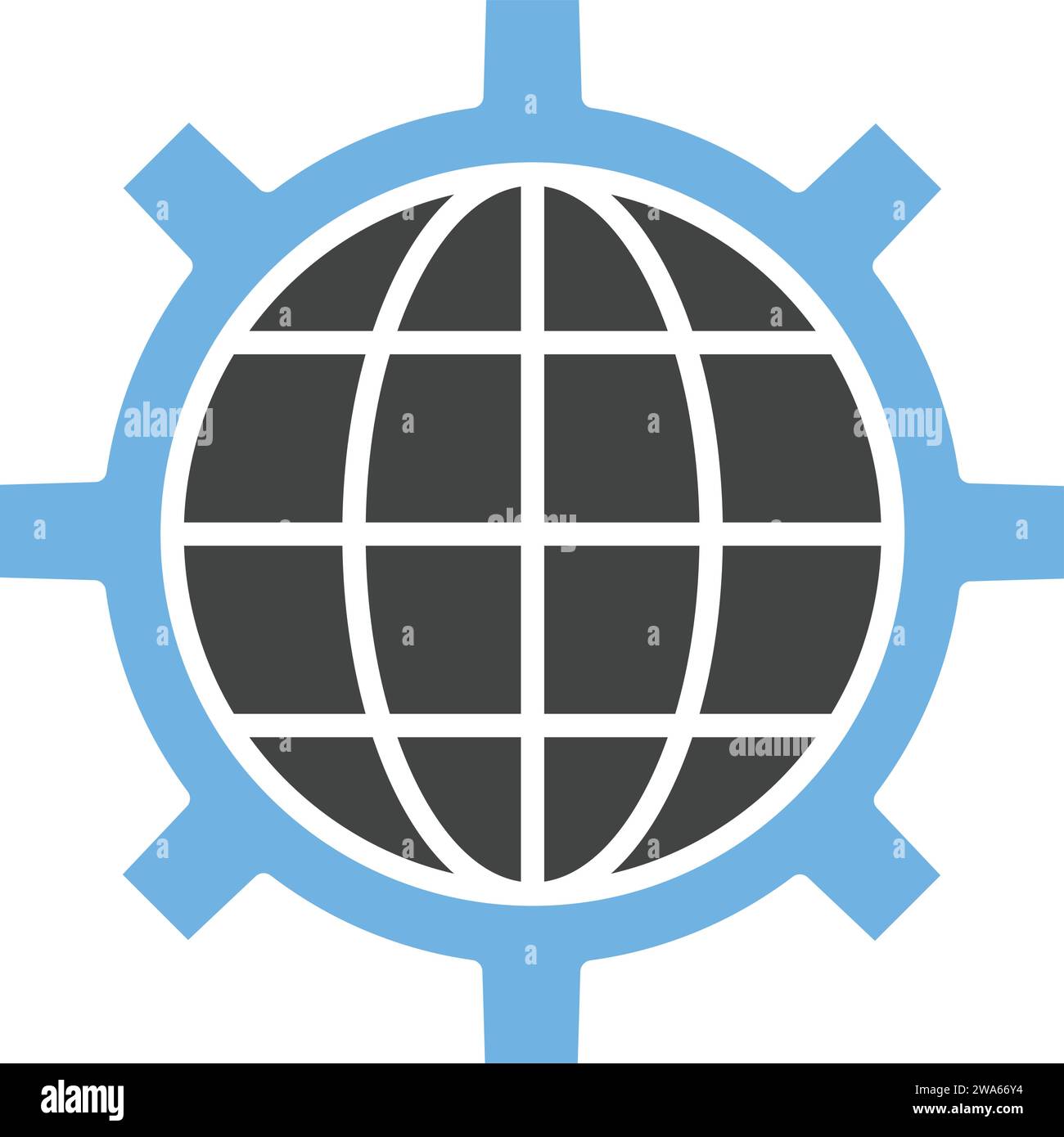 Global preferences icon settings Stock Vector Images - Alamy