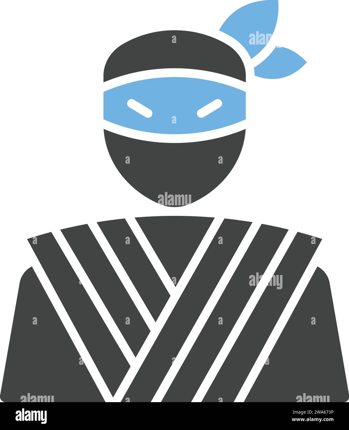 Ninja icon vector image Stock Vector Image & Art - Alamy