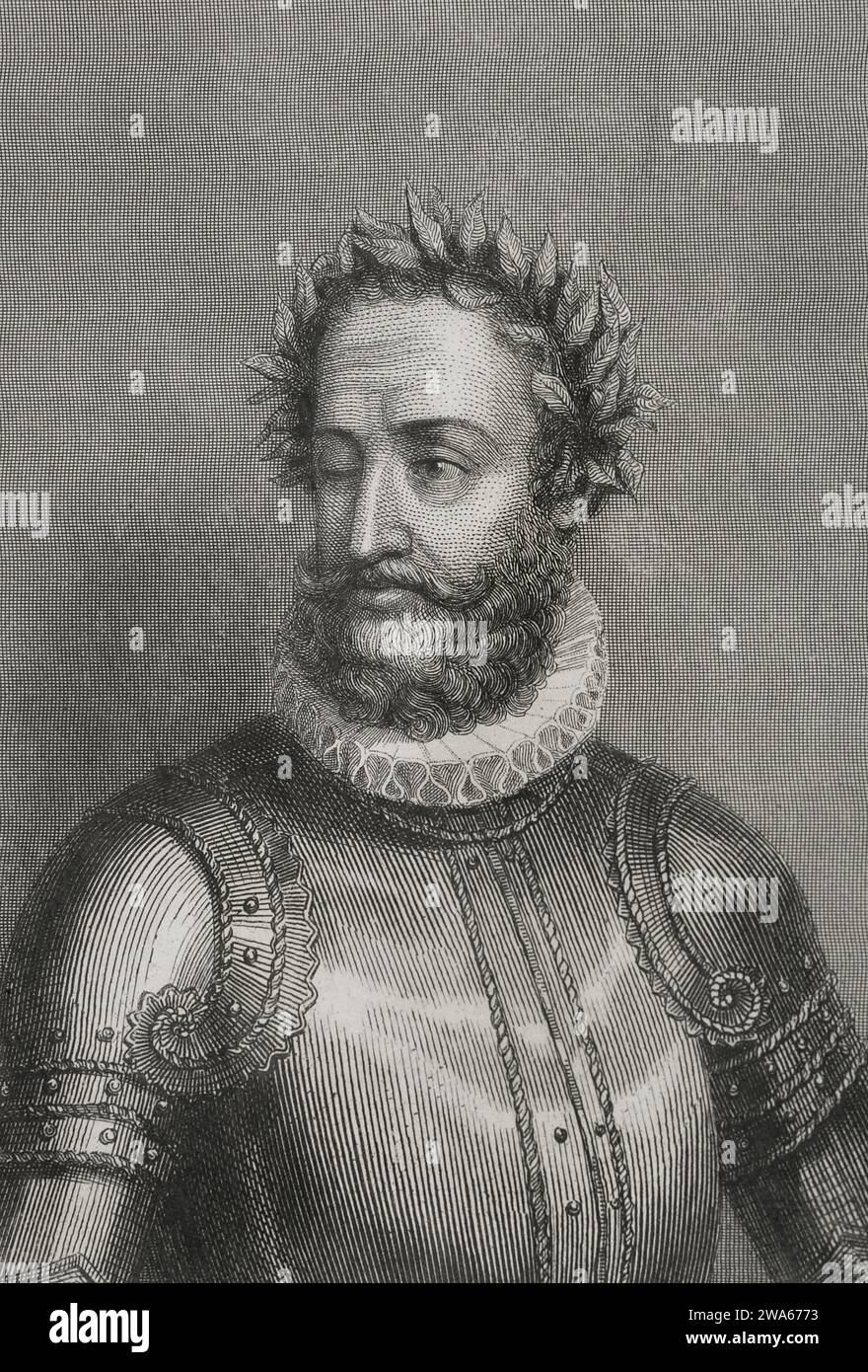 Luis Vaz de Camoes (1524-1580). Portuguese writer and poet. Author of ...