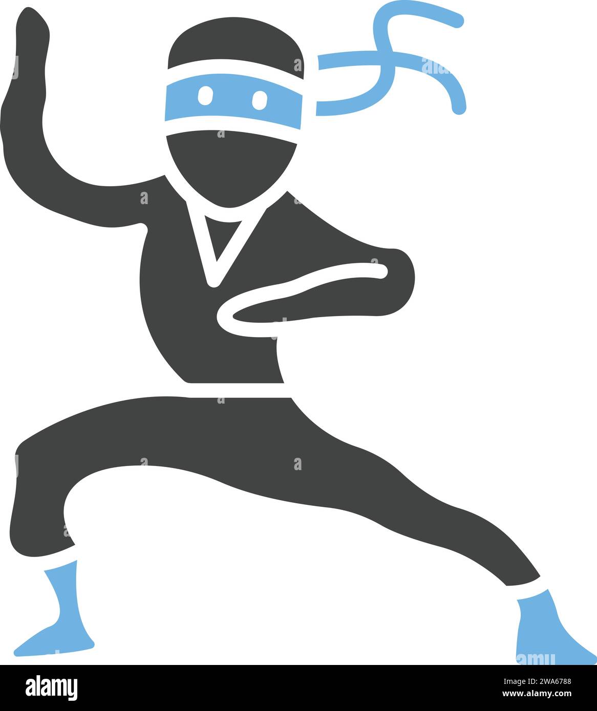 Ninjutsu icon vector image Stock Vector Image & Art - Alamy