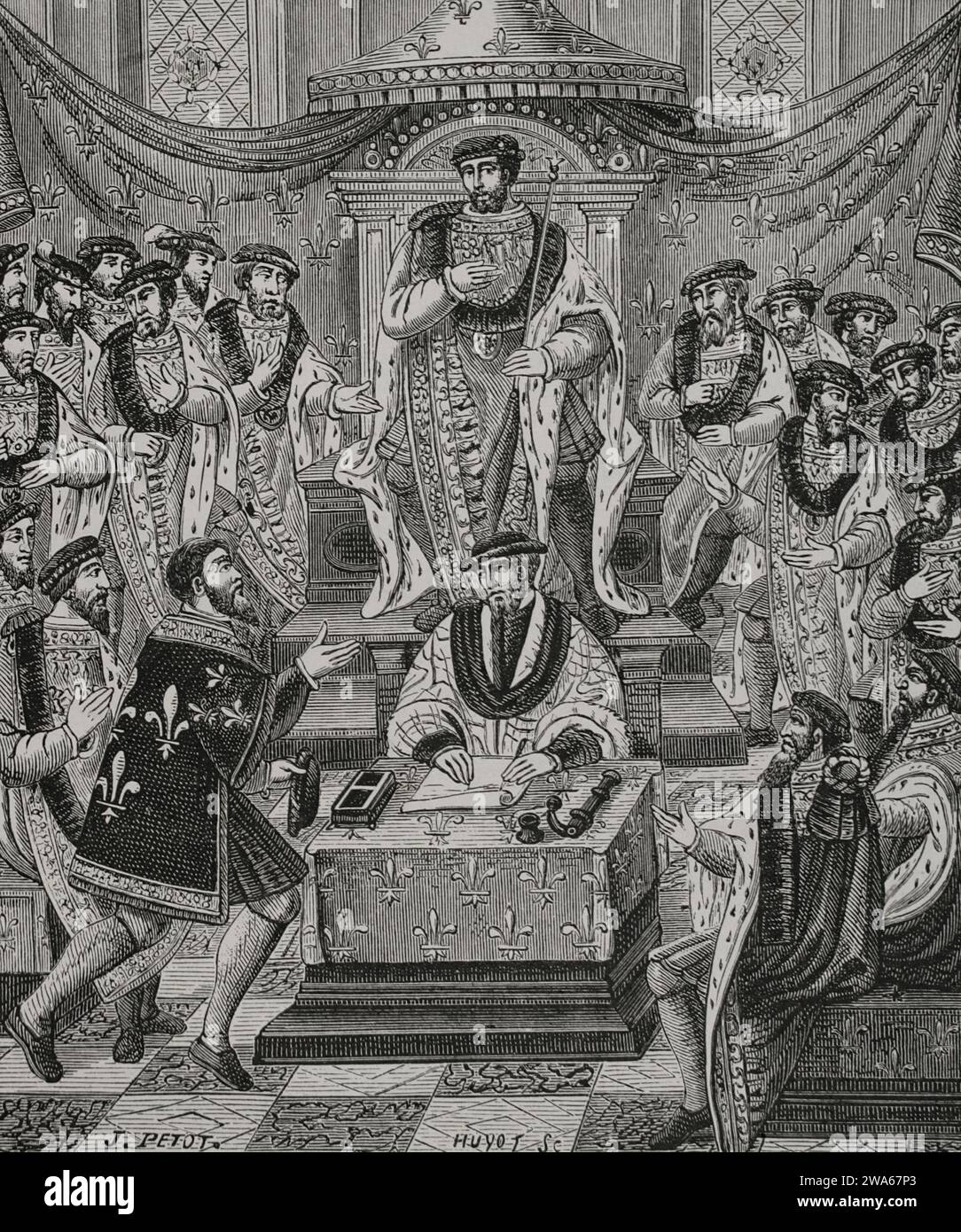 Reception of a knight of the Order of Saint-Michel (Order of Saint ...