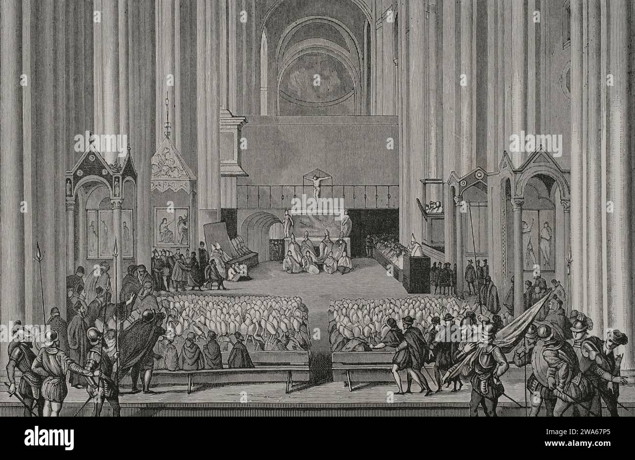 Council of Trent (1545-1563). Convoked by Pope Paul III in 1545. A ...