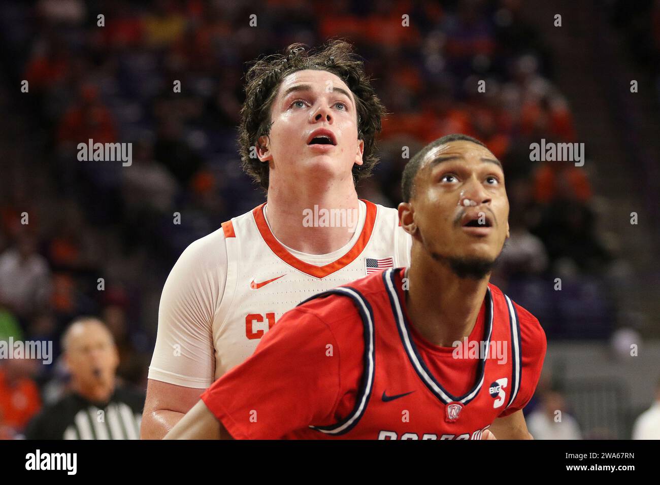 CLEMSON, SC - DECEMBER 29: Clemson Tigers forward Ian Schieffelin (4 ...