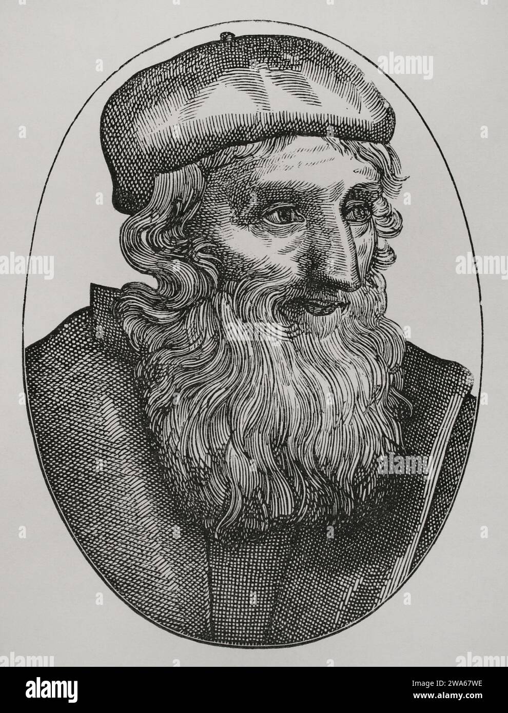 John Wycliffe Burned At The Stake