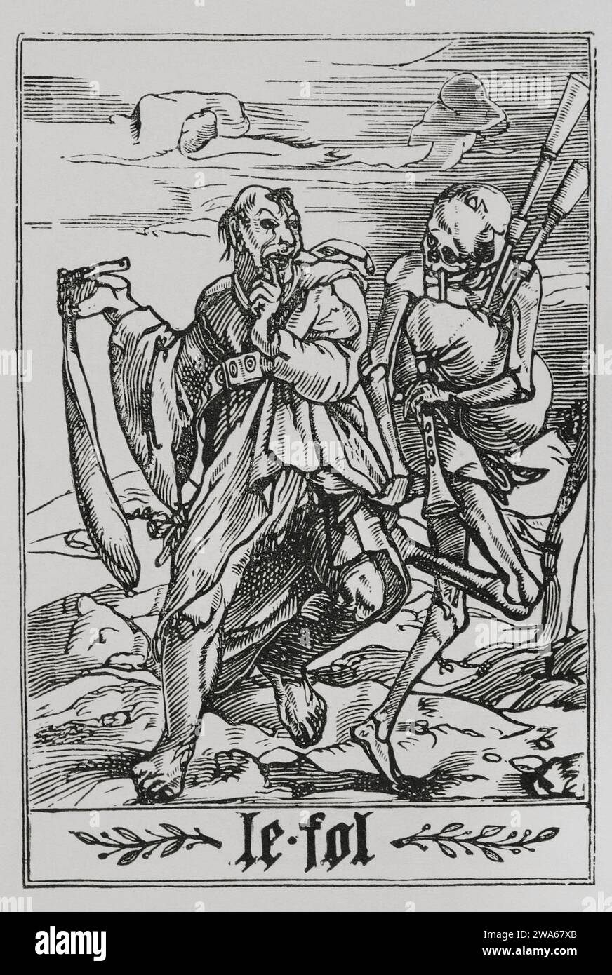 Skeleton with bagpipes hi-res stock photography and images - Alamy