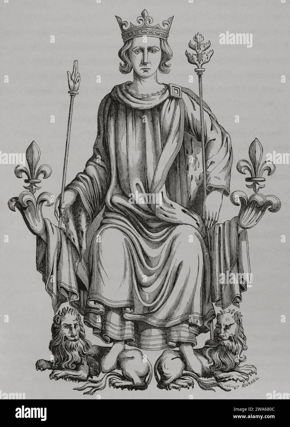 Charles VI of France (1368-1422). King of France (1380-1422). The ...