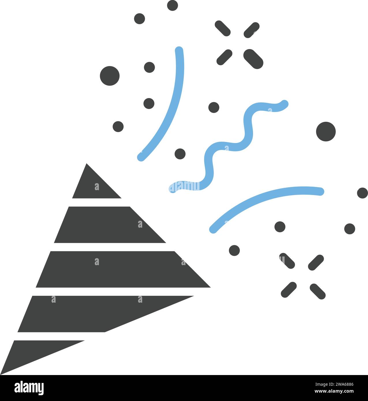 Party Popper icon vector image Stock Vector Image & Art - Alamy