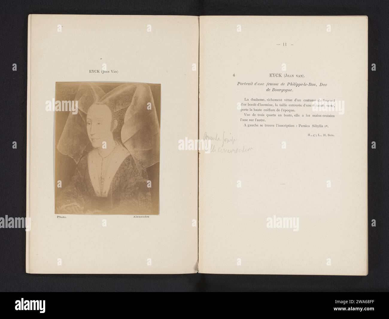 Photo production of a portrait of Isabelle by Portugal by Rogier van ...