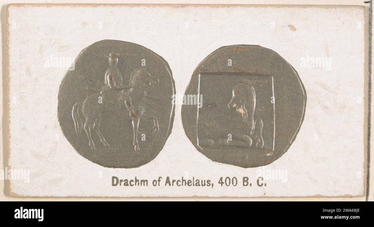 Drachm of Archelaus, 400 B.C., from the Ancient Coins series (N180 ...