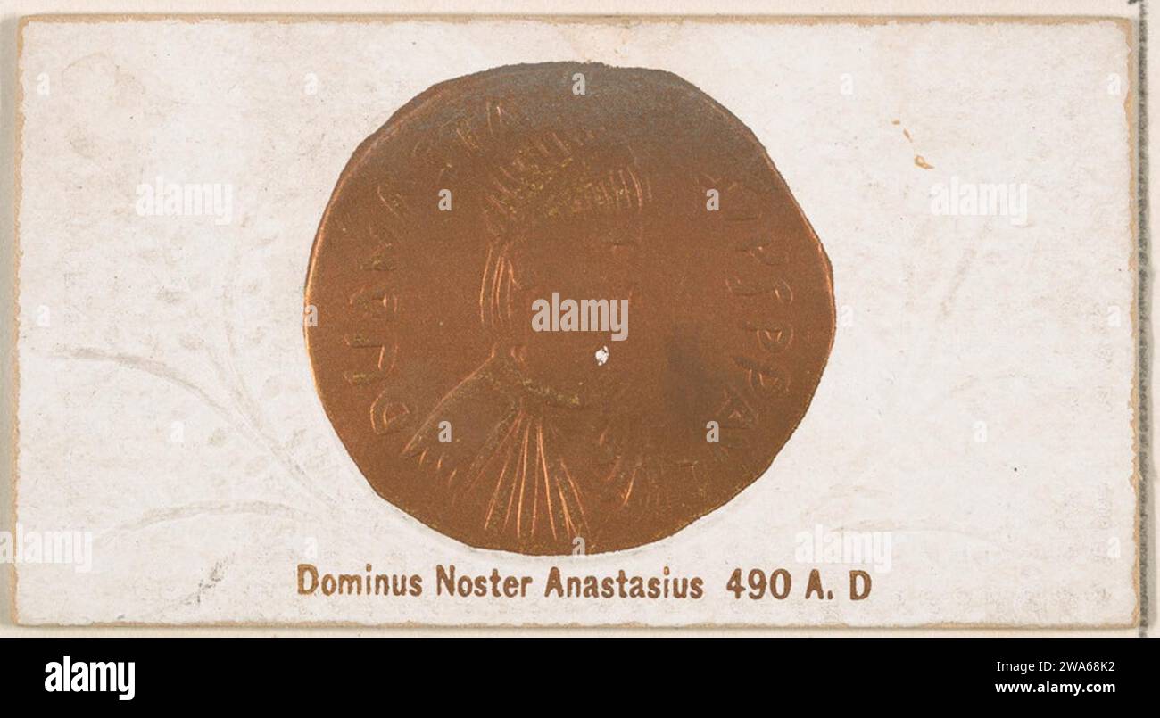 Dominus Noster Anastasius, 490 A.D., from the Ancient Coins series ...