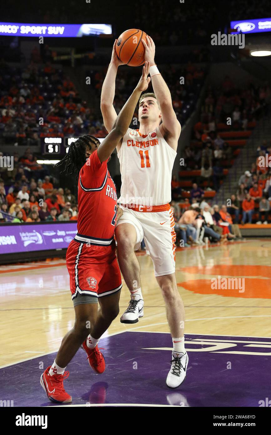 CLEMSON, SC - DECEMBER 29: Clemson Tigers guard Joseph Girard III (11 ...