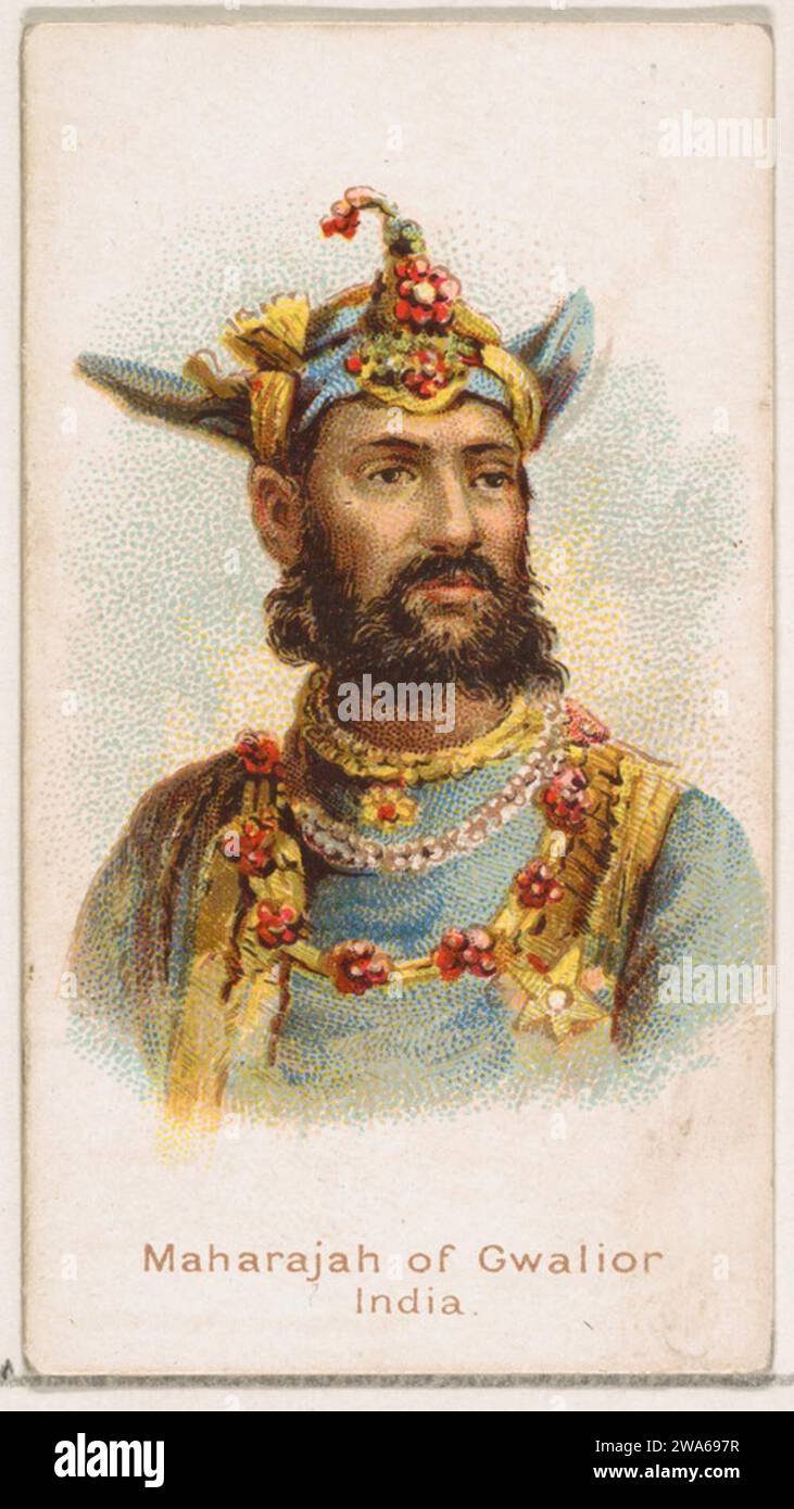 The savage and semi barbarous chiefs and rulers series hi-res stock ...