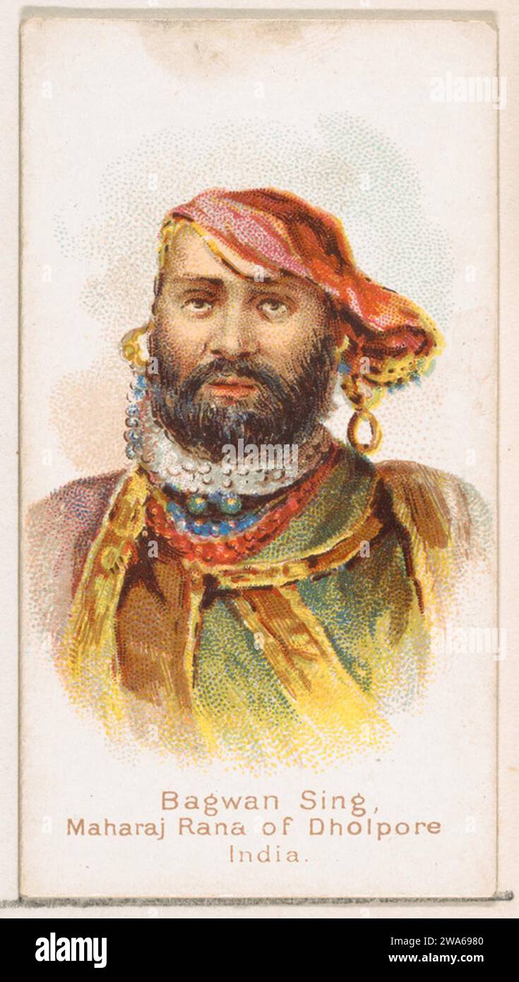 Maharaj rana of dholpore hi-res stock photography and images - Alamy