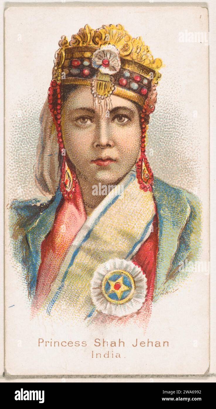 Princess shah jehan hi-res stock photography and images - Alamy