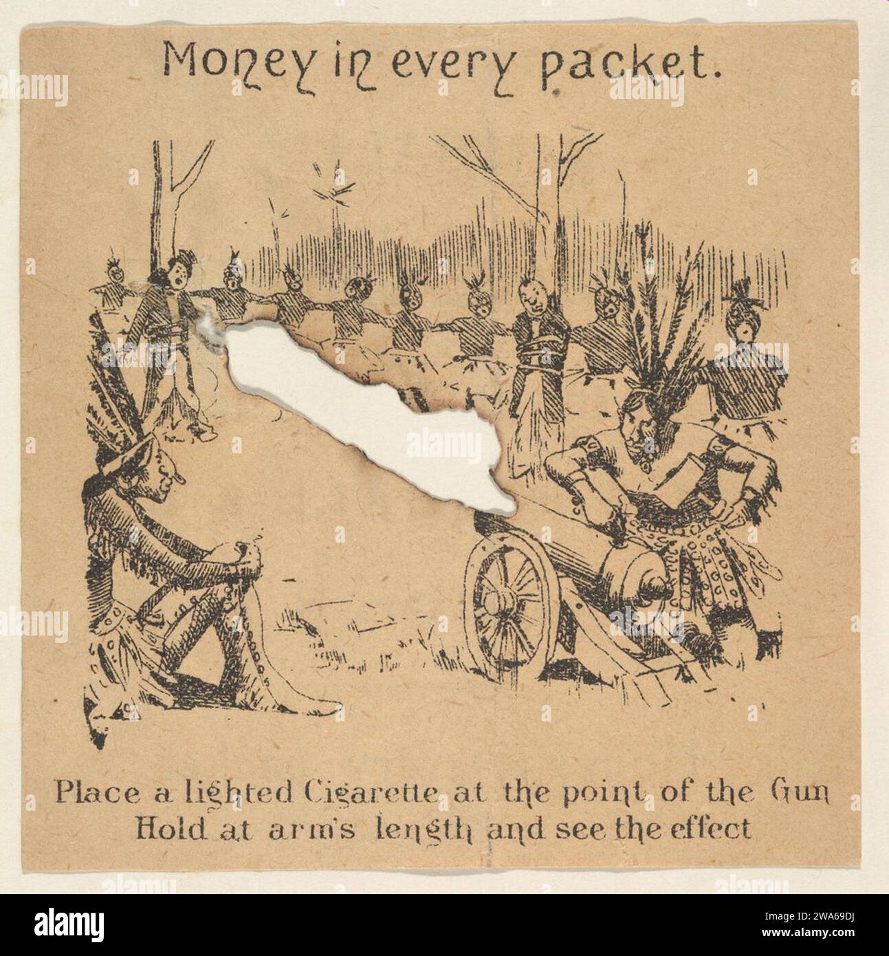 Canon, from the Comic Powder Novelties series (N200) issued by Wm. S ...