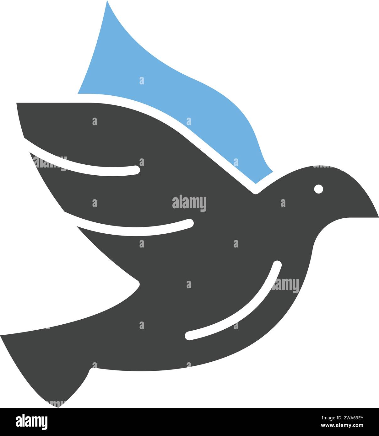 Pigeon icon vector image Stock Vector Image & Art - Alamy